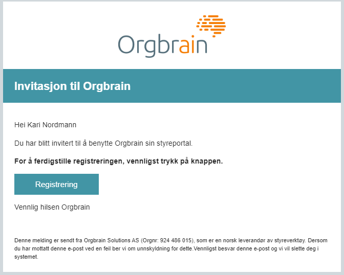 Organisasjon – Orgbrain Support